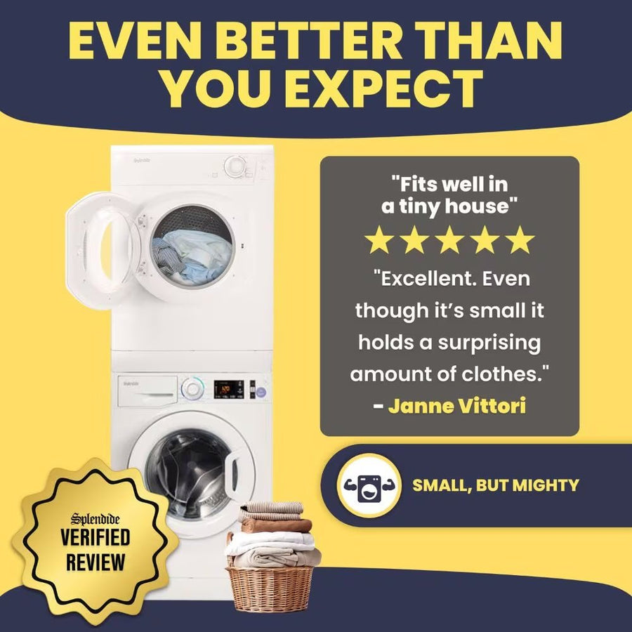 Splendide Stackable Washer/Dryer - Silent & Eco-Friendly ...